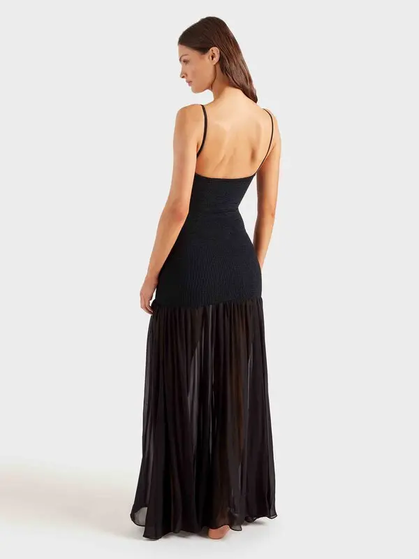 Hunza G Original Crinkle™ Hybrid Maxi Dress