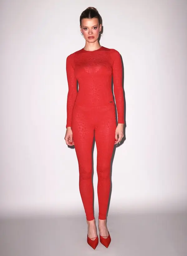 FLEUR DU MAL Butter Long Sleeve Tee