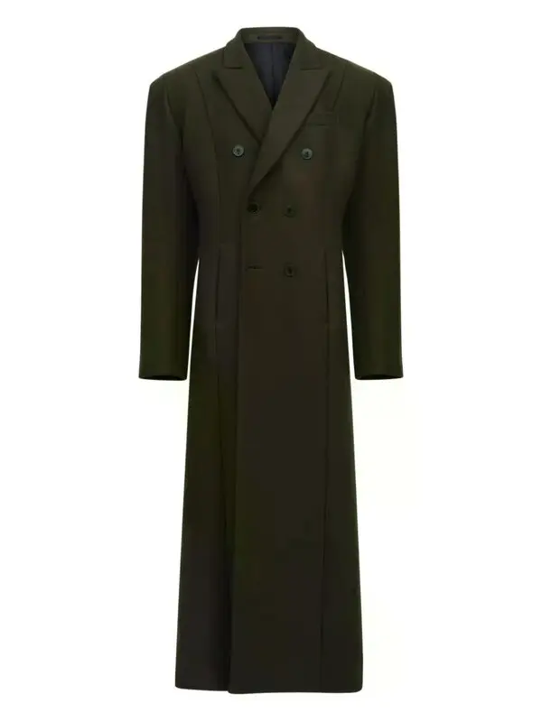 LGN LOUIS GABRIEL NOUCHI Double-breasted Manteau Coat