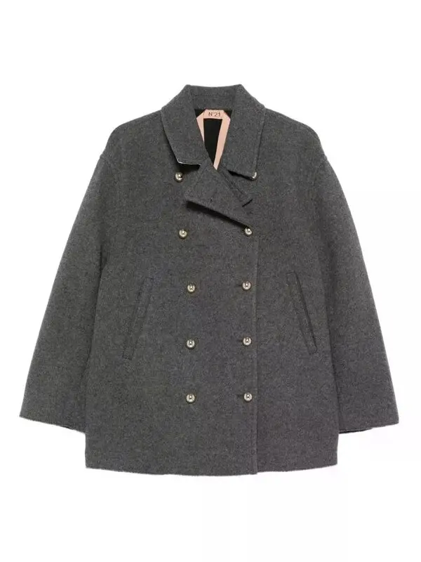 N°21 Caban Double-breasted Coat