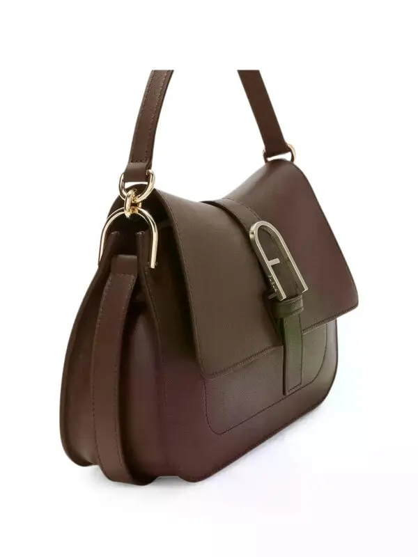 Furla Flow Handheld And Shoulder Bag - Brown