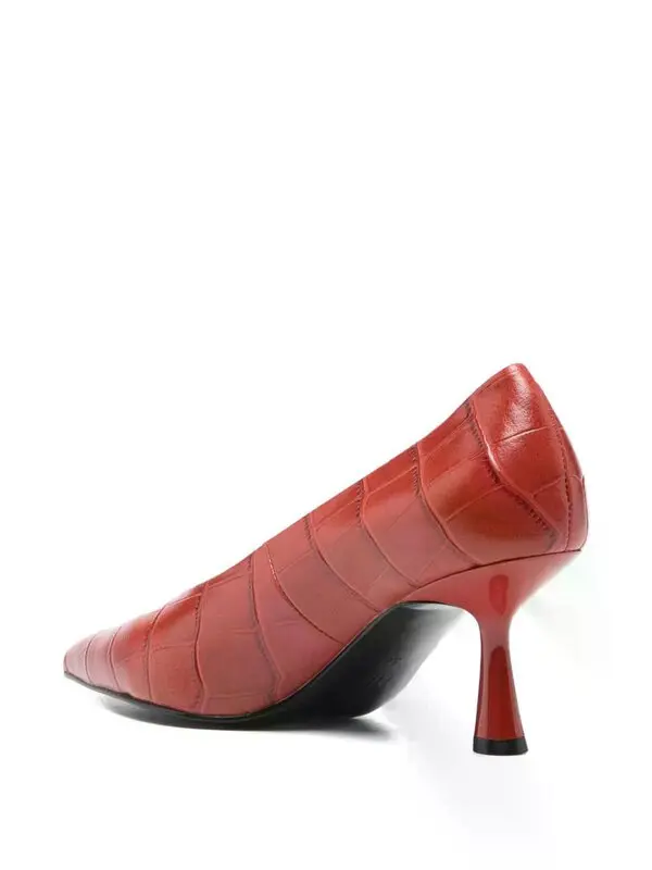 BIBI LOU 70mm Croc-effect Pumps