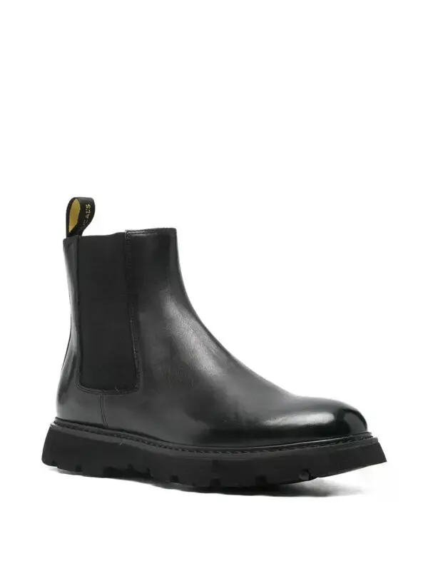 DOUCAL'S 30mm Elasticated Lug-sole Chelsea Boots
