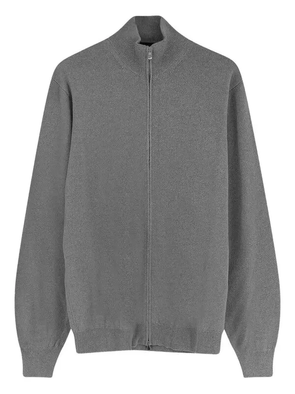 FILIPPO DE LAURENTIIS Zip-up Cardigan - Grey