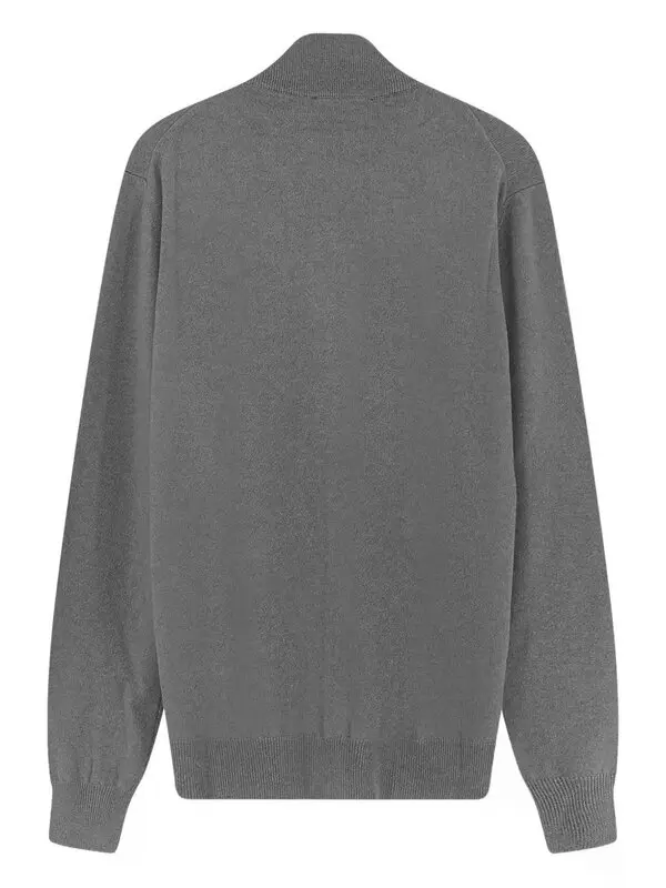 FILIPPO DE LAURENTIIS Zip-up Cardigan - Grey