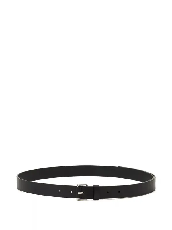 LANVIN Leather Belt - Black