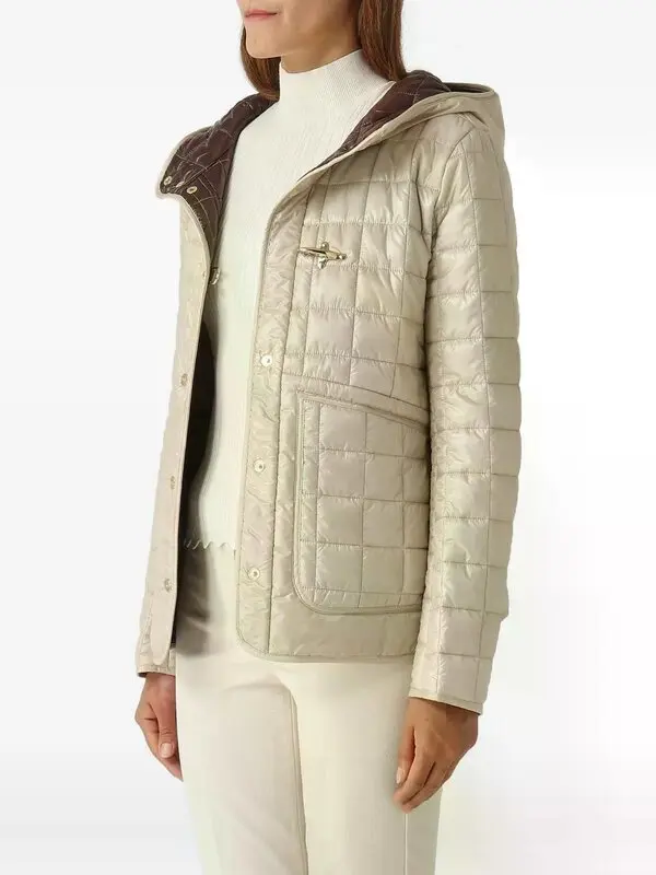 FAY Quilted Hooded Jacket
