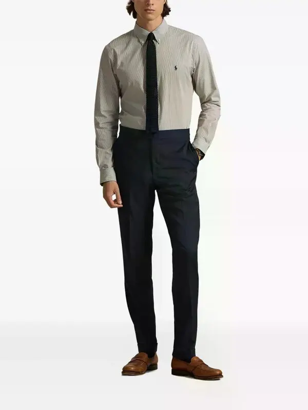 Polo Ralph Lauren Long-sleeve Striped Shirt - Brown