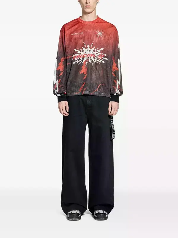 44 LABEL GROUP Voltage Long-sleeve T-shirt
