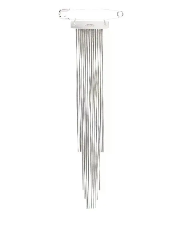 Isabel Marant Tassel Brooch - Silver