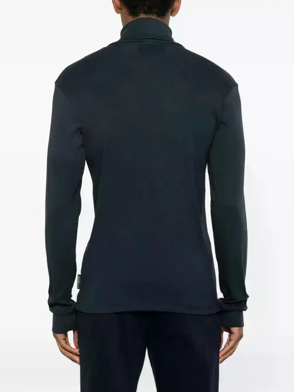Marc O'polo Long-sleeve Roll-neck Top - Blue