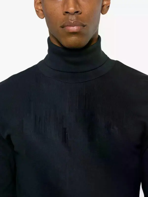 Marc O'polo Long-sleeve Roll-neck Top - Blue