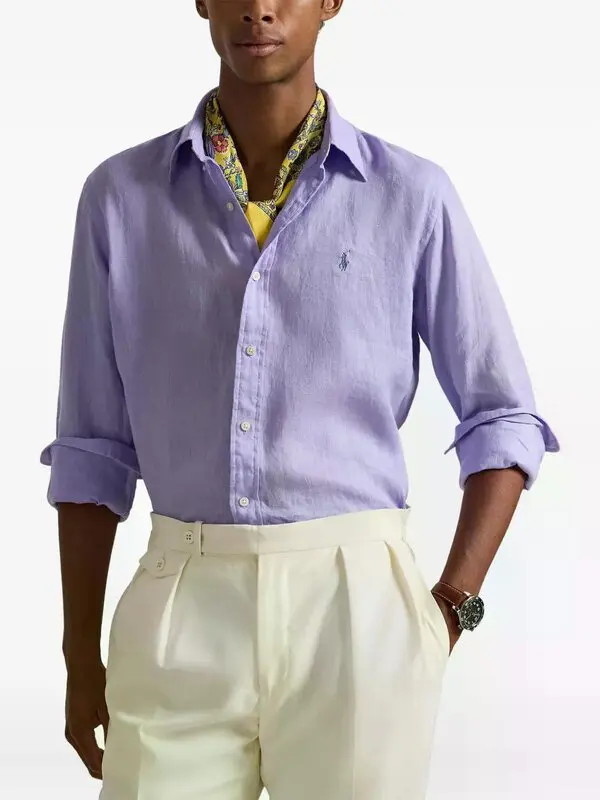 Polo Ralph Lauren Long-sleeve Shirt - Purple