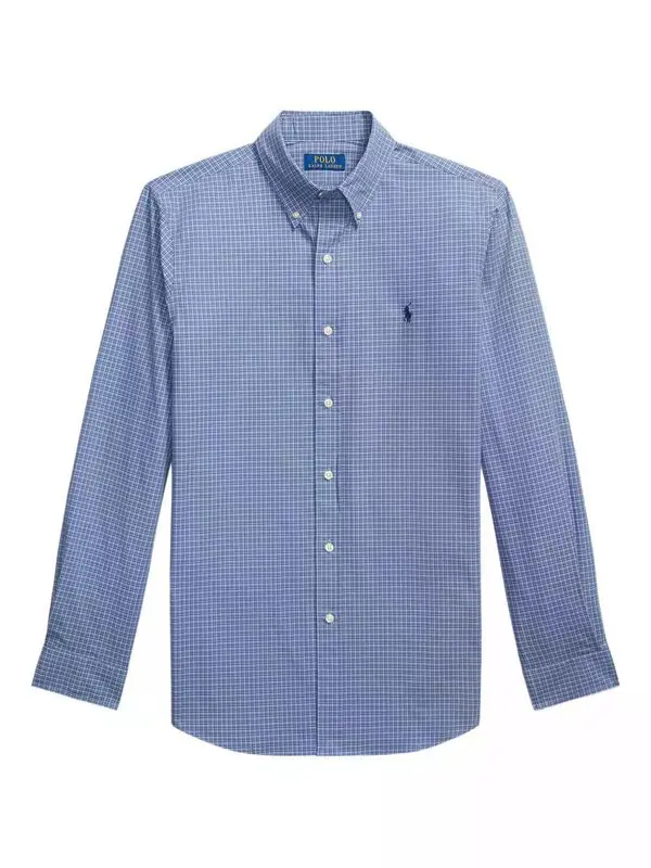 Polo Ralph Lauren Long-sleeves Checked Shirt - Blue