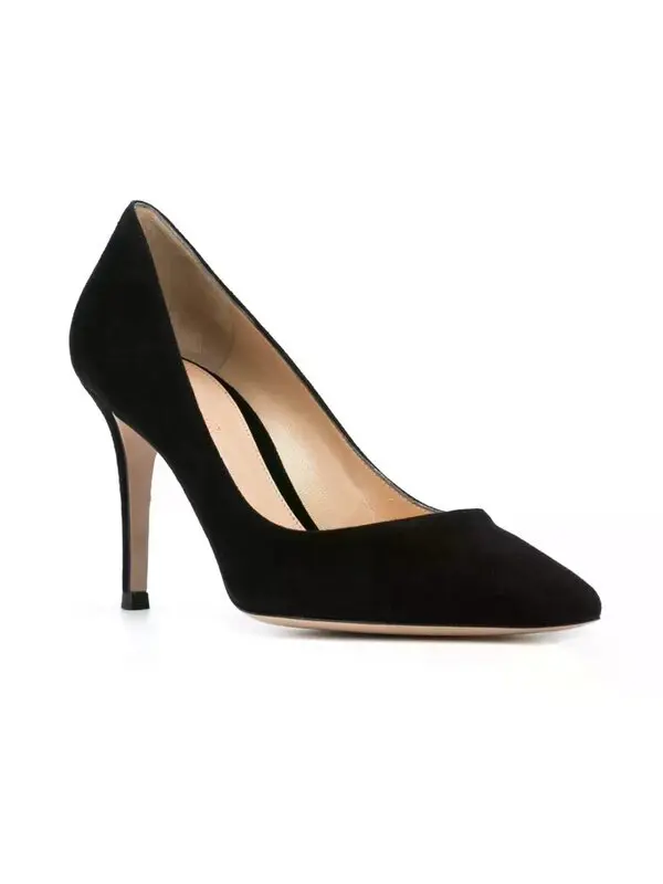 GIANVITO ROSSI Business Suede Pumps