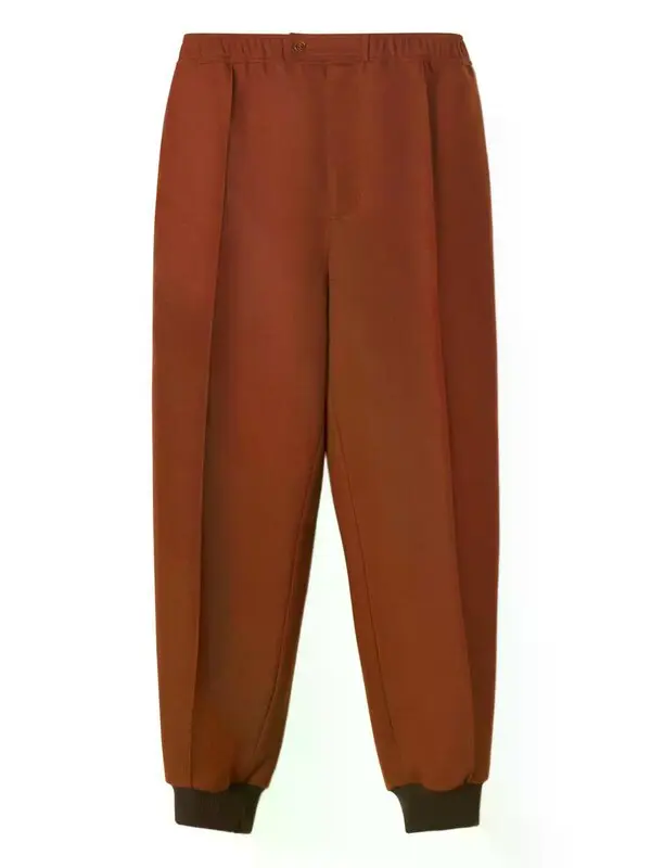 LANVIN Elasticated-cuff Wool Trousers