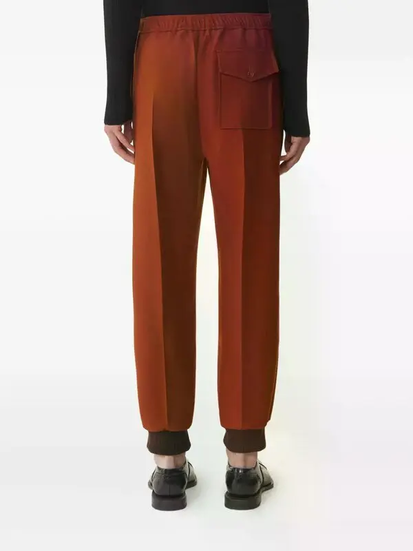 LANVIN Elasticated-cuff Wool Trousers