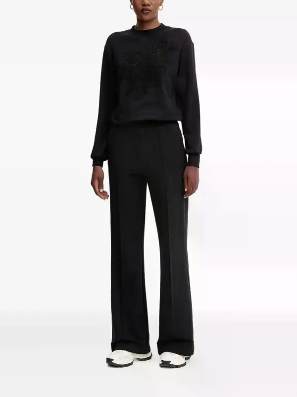 Ermanno Scervino Front-seam Track Pants