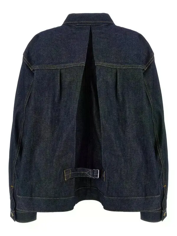 Sacai X Levi's® Polo-collar Denim Jacket