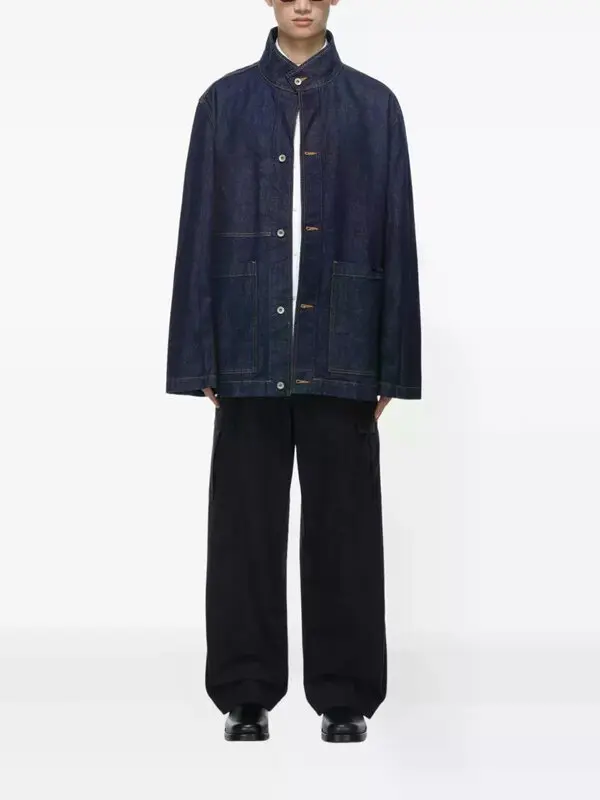 Studio Nicholson Crinkle Denim Jacket