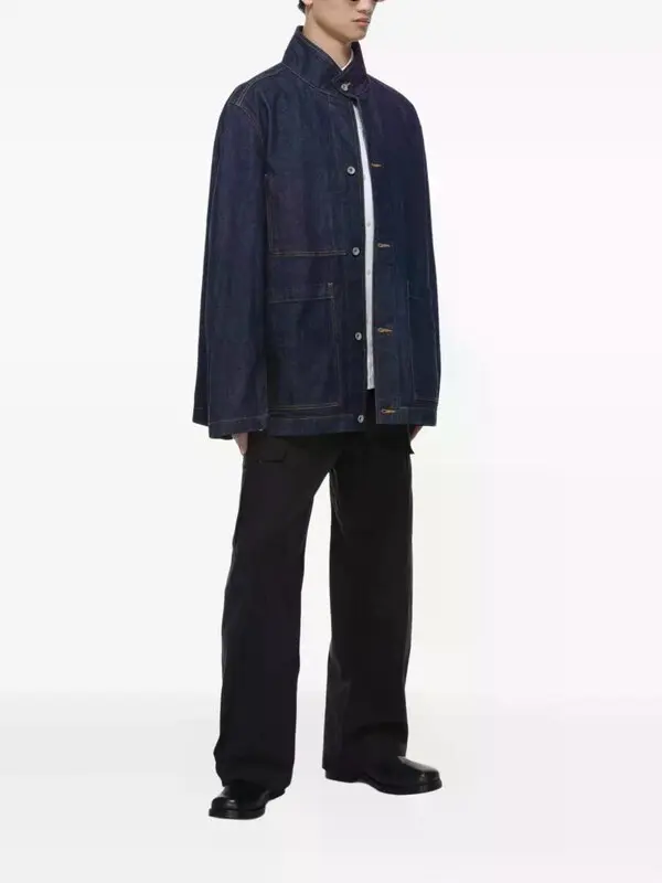 Studio Nicholson Crinkle Denim Jacket