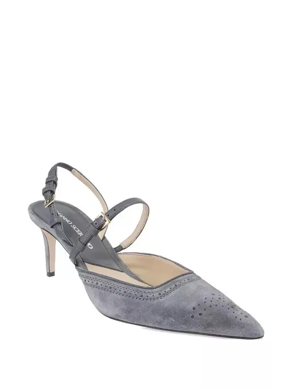 Ermanno Scervino Slingback Leather Pumps