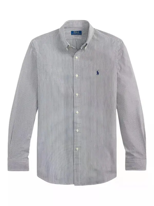 Polo Ralph Lauren Striped Long-sleeve Shirt - Blue