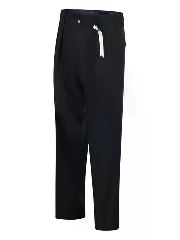 SANTANIELLO Pleated-front Trousers