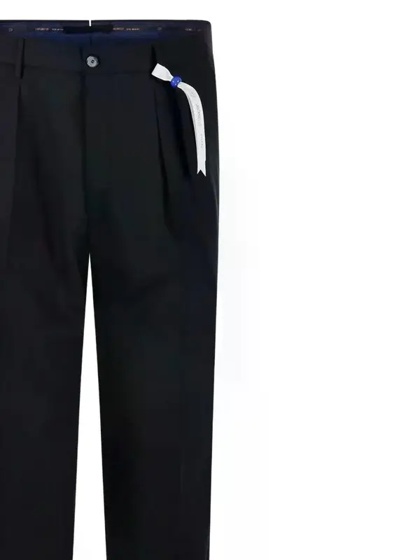 SANTANIELLO Pleated-front Trousers