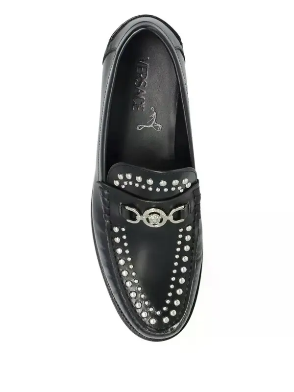 Versace Medusa '95 Studded-embellishment Loafers