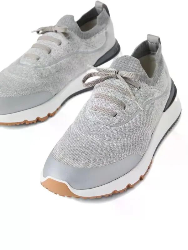 Brunello Cucinelli Knitted Runner Sneakers
