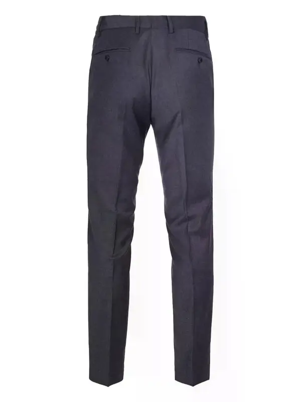 L.B.M. 1911 Buttoned Wool-blend Pants