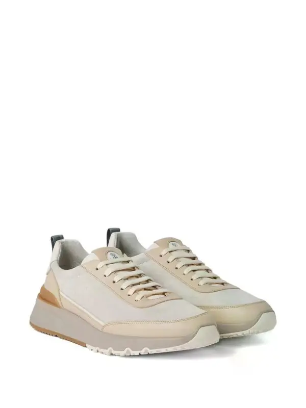 Brunello Cucinelli Panelled Sneakers - Neutrals
