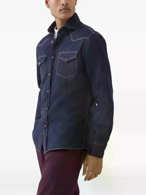 Brunello Cucinelli Denim Shirt