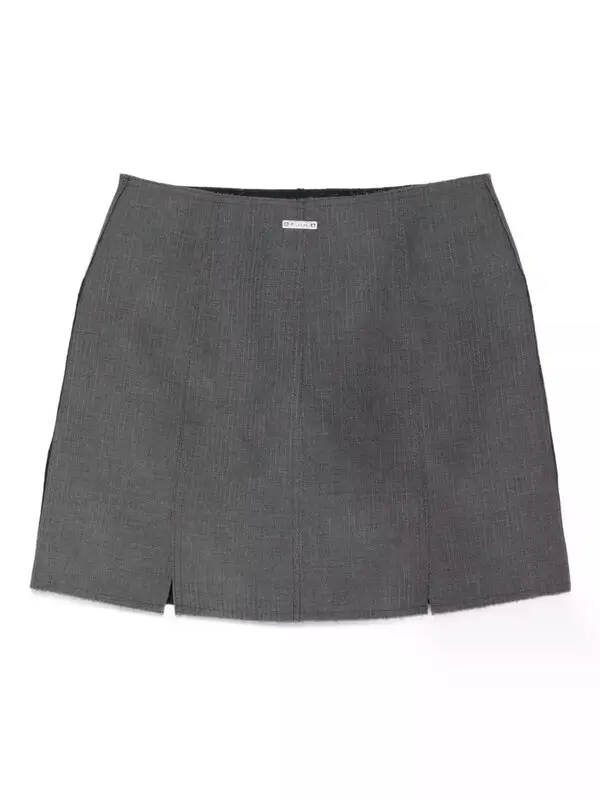 Iceberg Reversible Pinstripe Mini Skirt