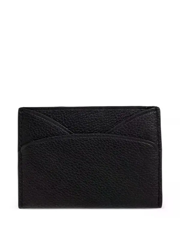 Tory Burch Romy Leather Card Holder - Black