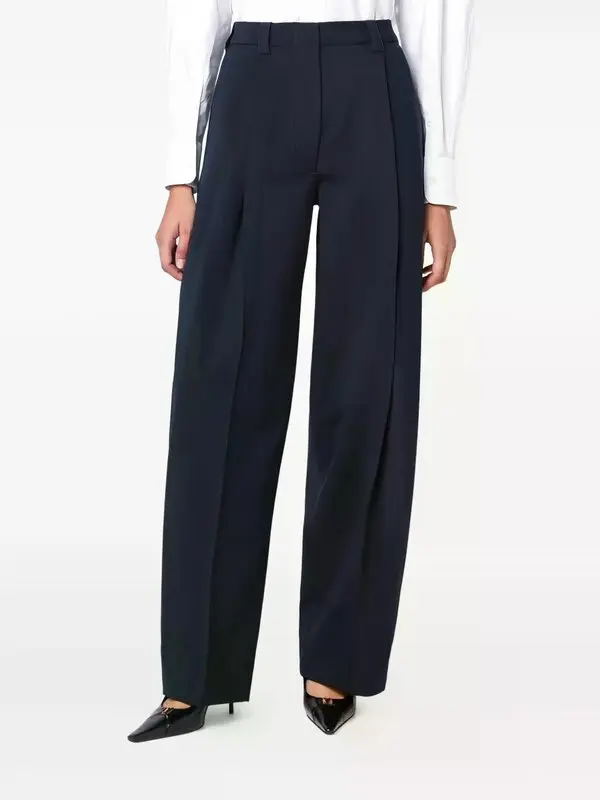 THELATEST Pleated Wide Leg Trousers