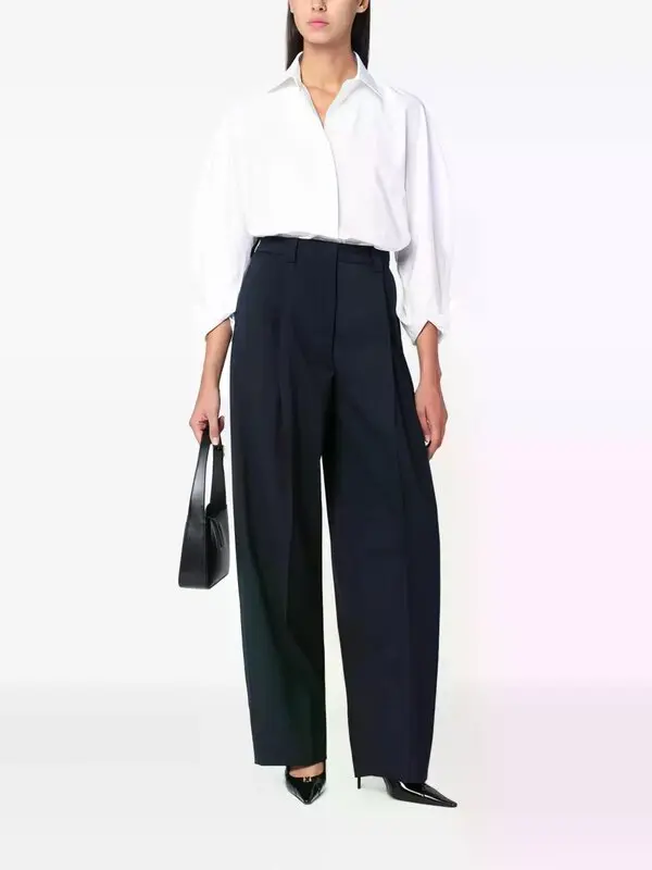 THELATEST Pleated Wide Leg Trousers