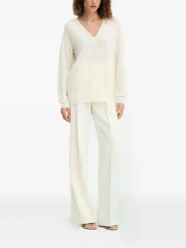 ERMANNO FIRENZE V-neck Longsleeve Sweater