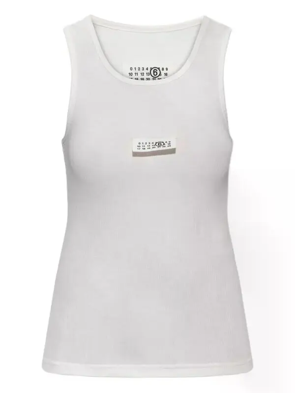 MAISON MARGIELA Ribbed Tank Top