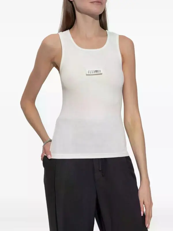 MAISON MARGIELA Ribbed Tank Top
