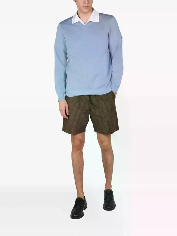 Universal Works Checked Drawstring Shorts