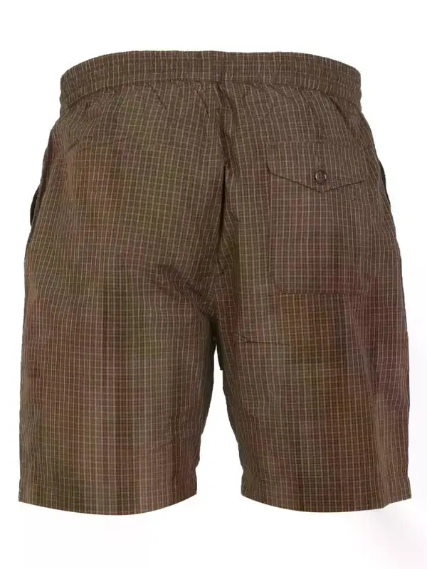Universal Works Checked Drawstring Shorts