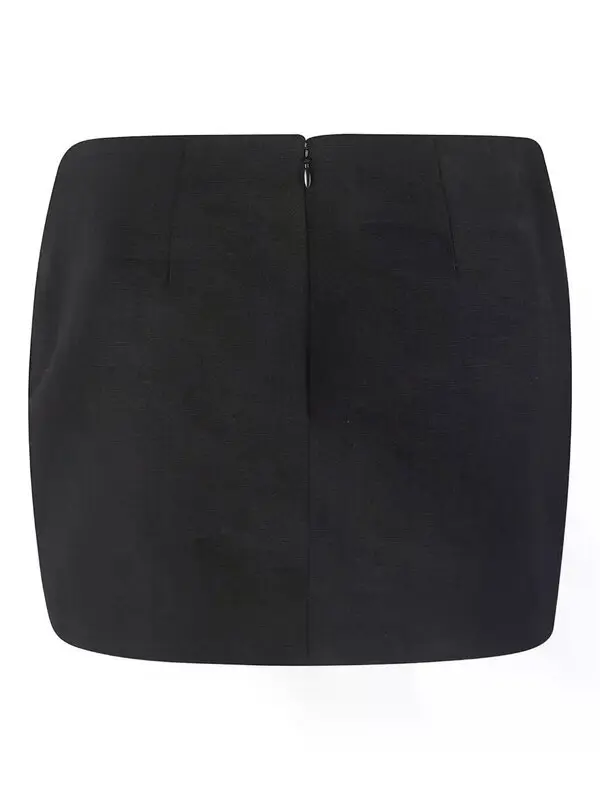 Alex Perry Draped Mini Skirt