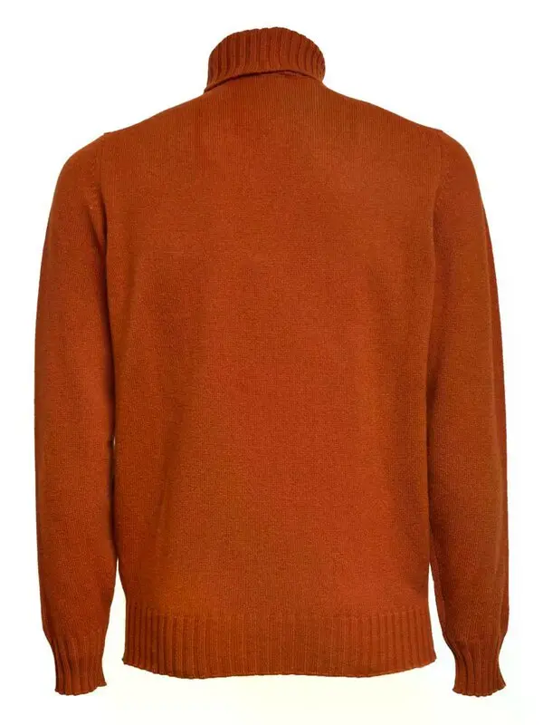 FILIPPO DE LAURENTIIS Dolcevita Roll-neck Sweater - Orange