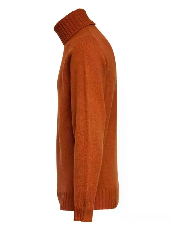 FILIPPO DE LAURENTIIS Dolcevita Roll-neck Sweater - Orange