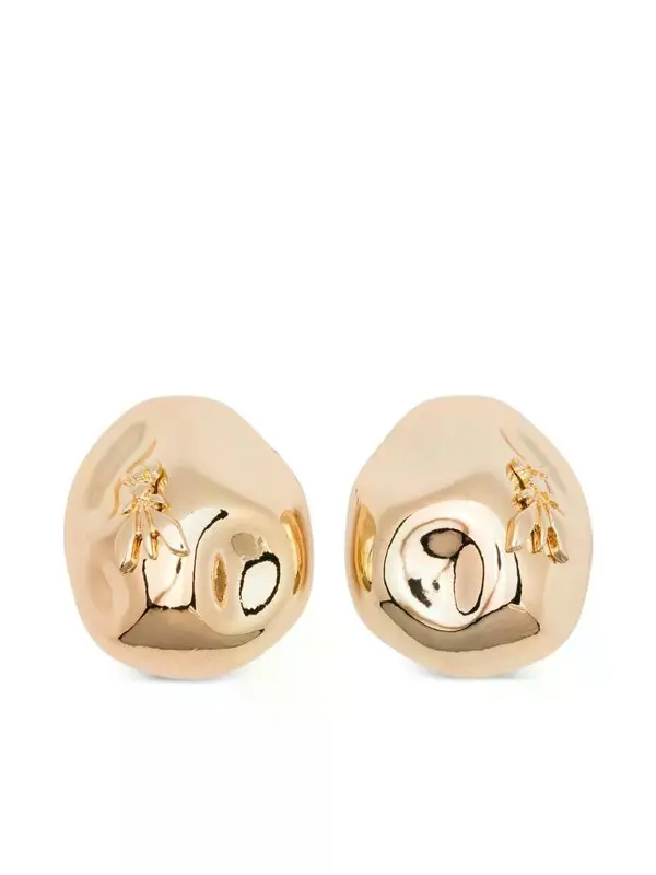 Patrizia Pepe Bee Stud Earrings - Gold