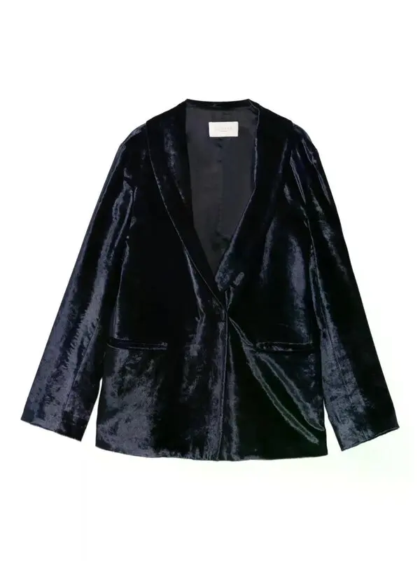 Montedoro Pocket Velvet Blazer