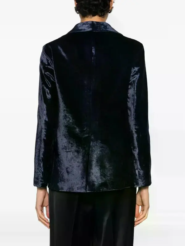 Montedoro Pocket Velvet Blazer