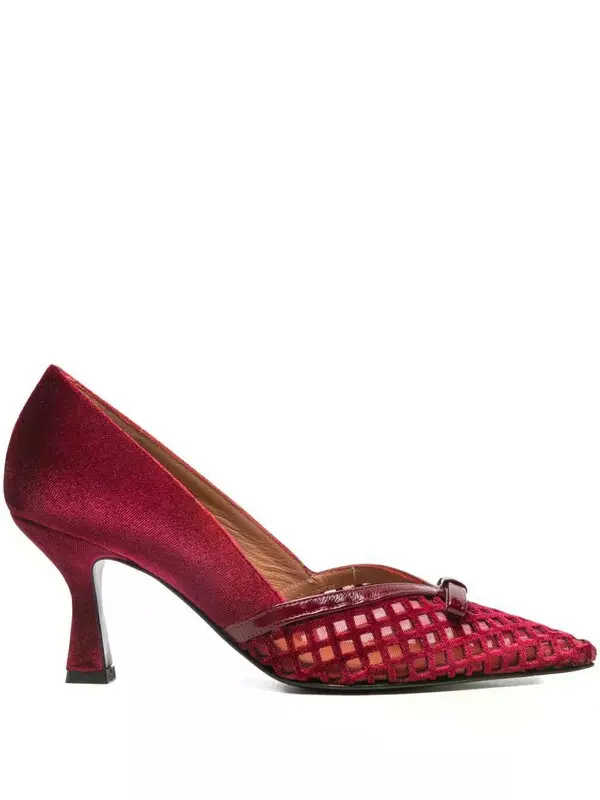 ISABEL FERRANTI 75mm Bow-detail Pumps